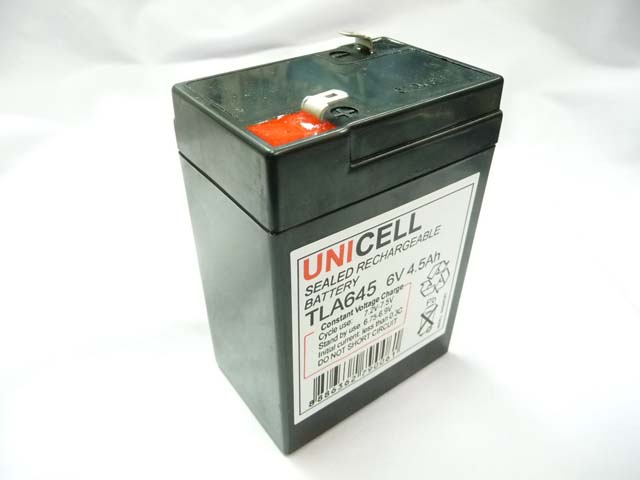 6V 4.5Ah sealed lead acid AGM battery for Kuluar emergency exit light ...