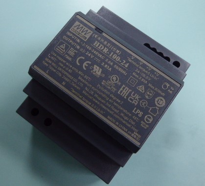 MW Mean Well HDR-100-24 24V 3.83A DIN rail power supply | Unicell