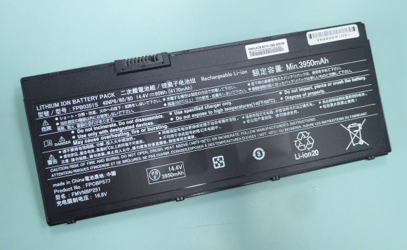 Fujitsu FPB0351S FPCBP577 FMVNBP251 CP784743-03 battery for Fujitsu ...