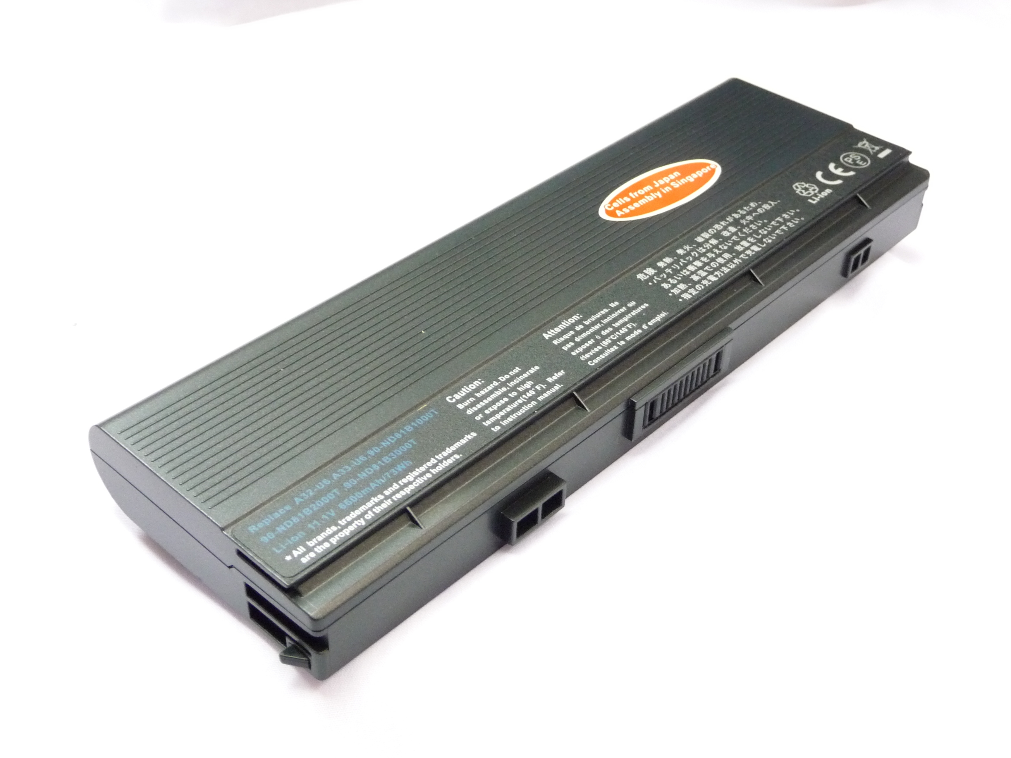 Asus N20 N20A U6S U6Sg U6V U6Vc A33-U6 9 cells extened battery | Unicell