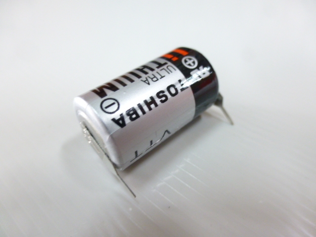 Toshiba ER3V/3.6V lithium batterty with pin terminal | Unicell