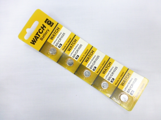 CR1025 battery - 3V lithium | Unicell