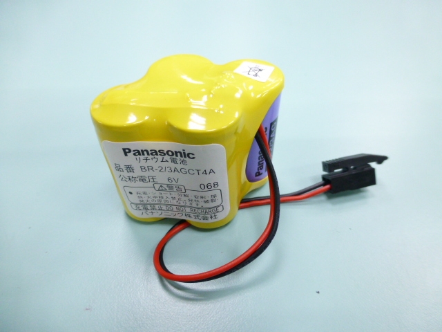 Panasonic BR-2/3AGCT4A BR2/3AGCT4A battery GE FANUC A98L-0031-0025 A98L00310025 PLC battery for ...
