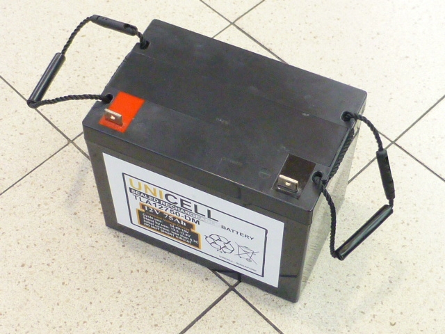 12V 75Ah sealed lead acid battery | Unicell