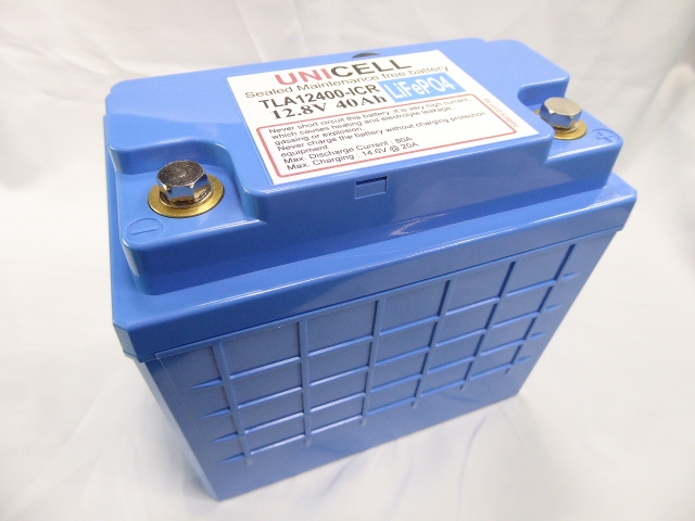 12V 40Ah LiFePO4 Battery Pack with protection PCM | Unicell