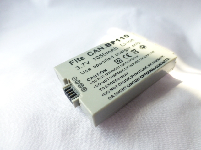 Canon BP-110 battery for canon LEGRIA HF R205 R206 R26 R27 R28 VIXIA HF ...