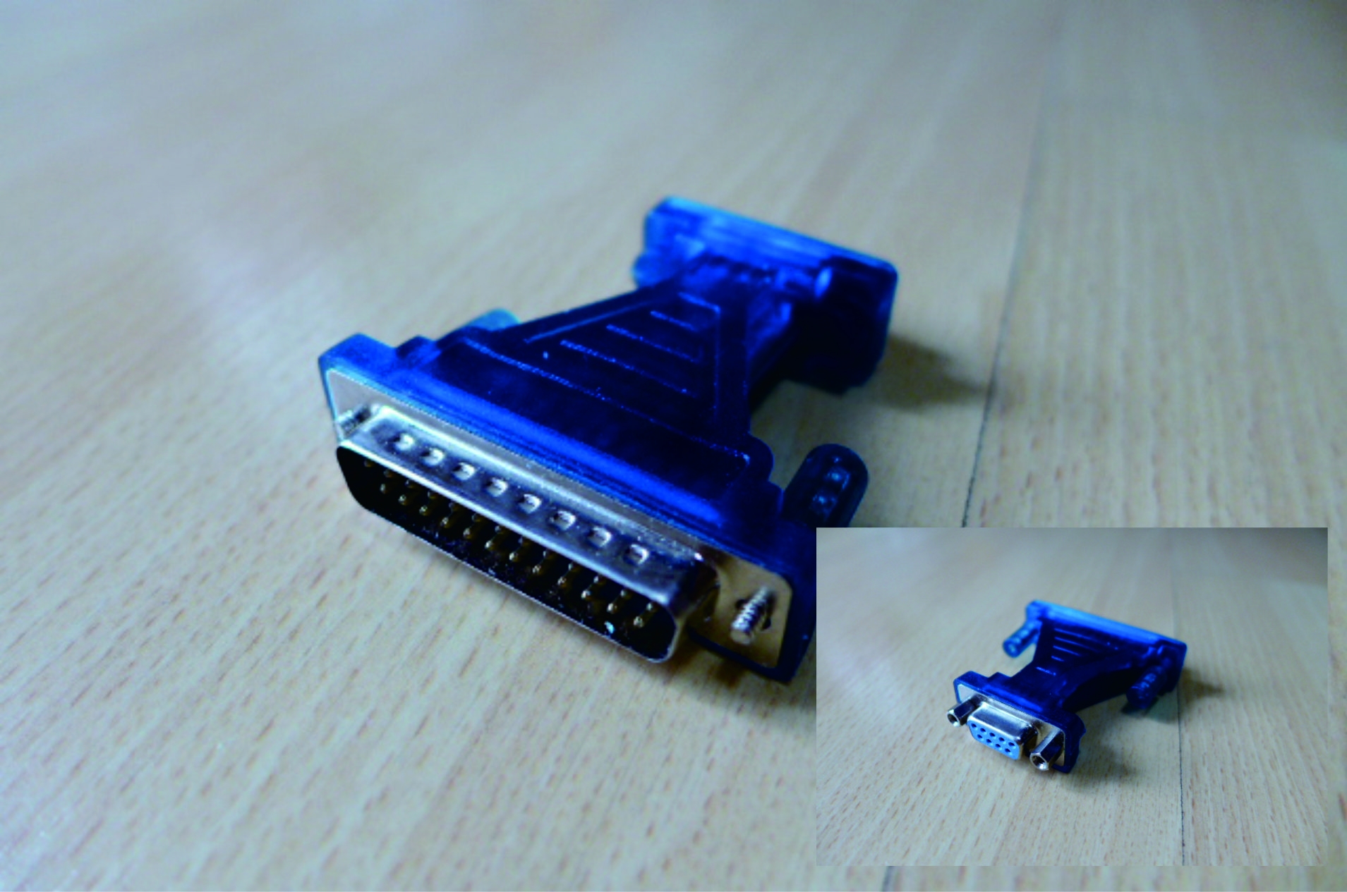 DB9 female to DB25 male connector | Unicell