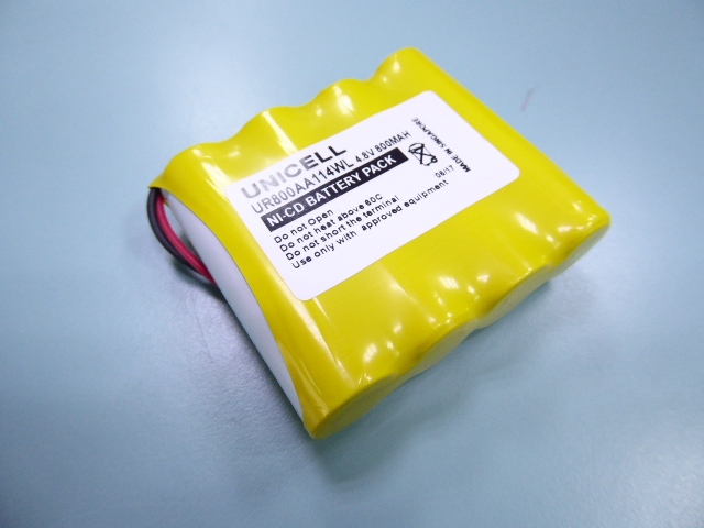4.8V 700mAh ni-cd battery pack | Unicell