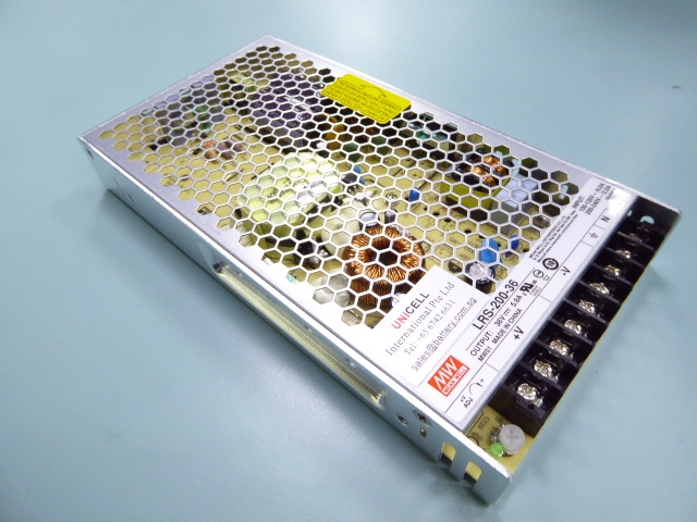 MW Mean Well LRS-200-36 36V 5.9A switching power supply | Unicell