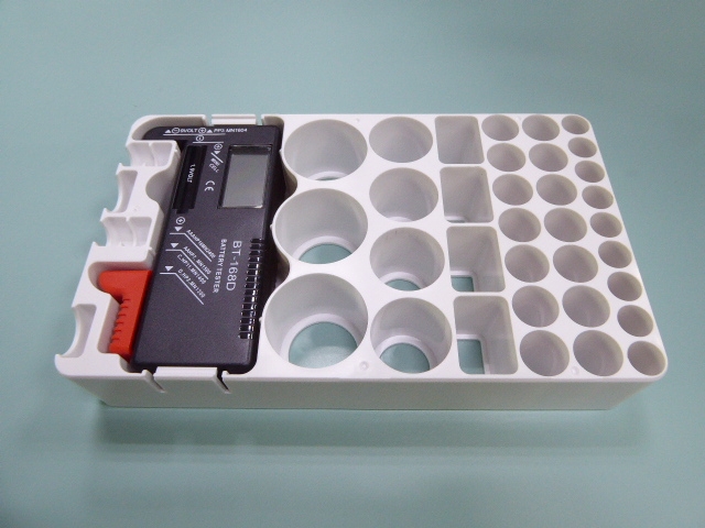 Universal battery holder storage for AA AAA C D 9V 1.5V Button Cell and ...