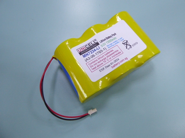 ACR P/N A3-06-1793-1 9V LiMnO2 battery for ACR RLB-27 RLB-28 RLB-34 RLB ...